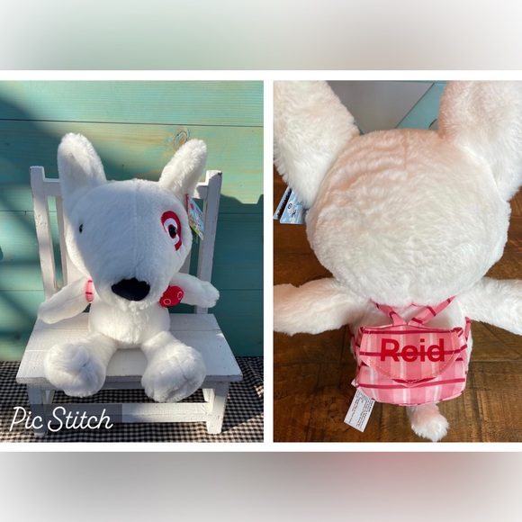 Target | Toys | Personalized Target Bullseye Dog Plush | Poshmark